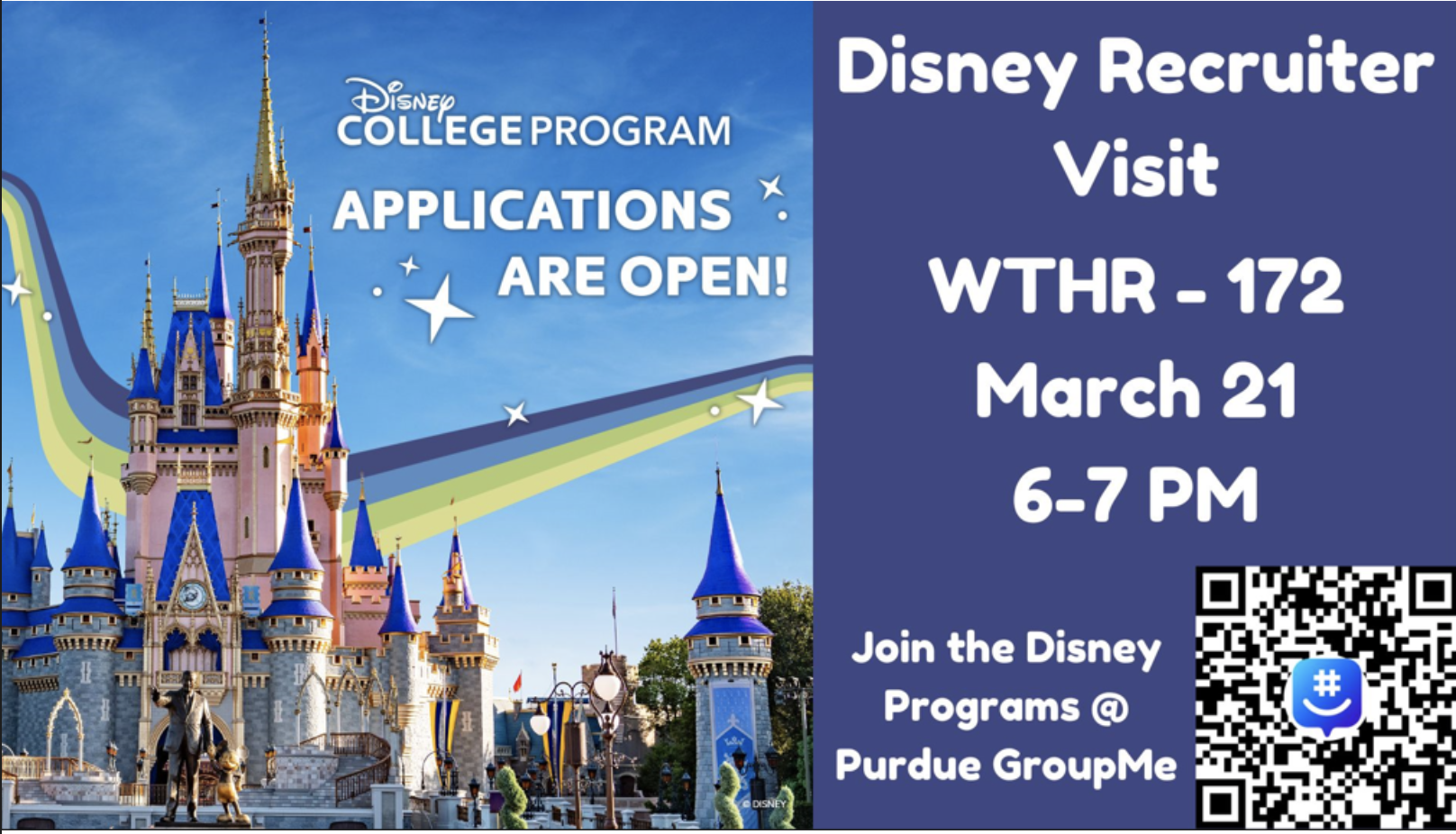 Disney Recruiter Visit March 21st! - Industrial Engineering ...
